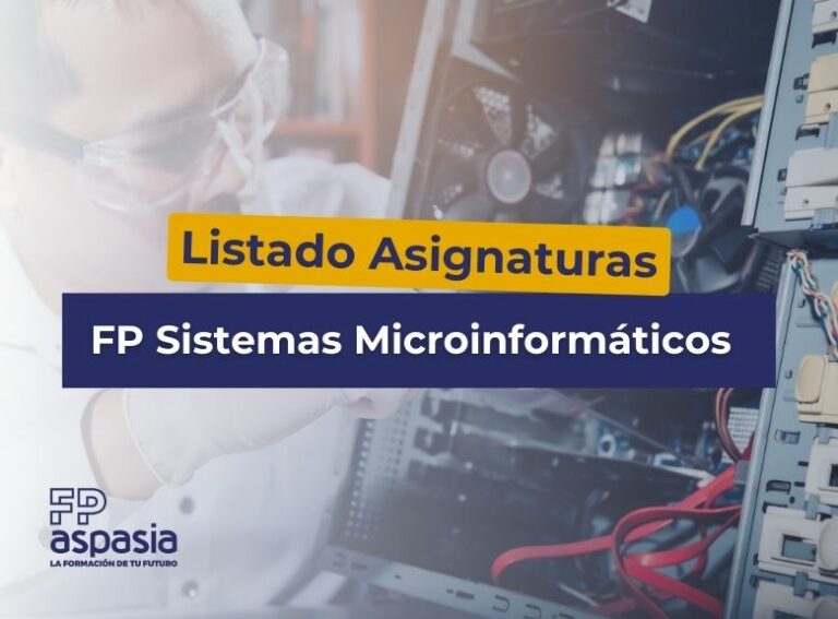 16 Asignaturas del ciclo en Sistemas Microinformáticos y Redes